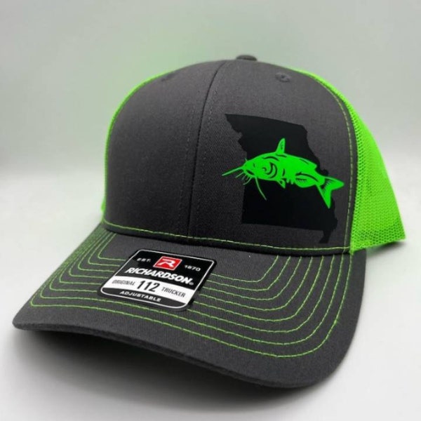 Musky Fishing Snapback Adjustable Hat With Multiple Hat Color Options ...