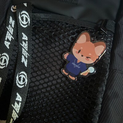 Asian Snacks Acrylic Keychain - Etsy