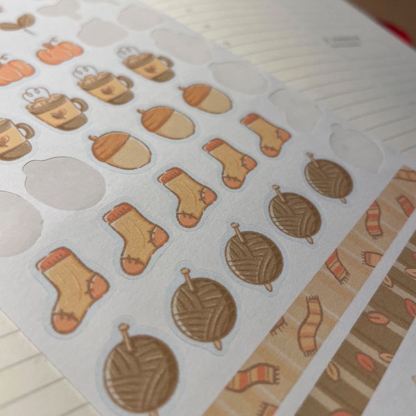 Stickers Bundle Japan Bullet Journal Stickers, Planner Stickers ...
