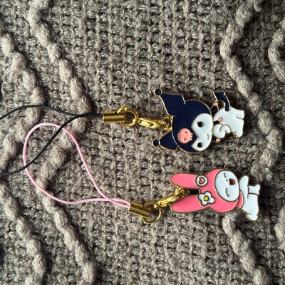 Cherry Charm / Tamagotchi Charm / Phone Charm / Phone Chain / Phone ...