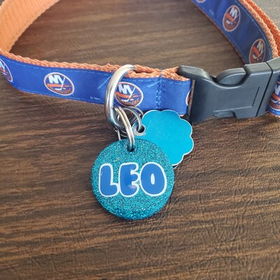 Jigsaw Puzzle Resin Pet Collar Tag Resin Dog Tag - Etsy