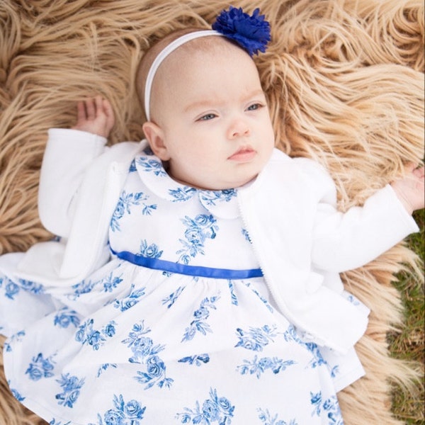 Baby Romper PDF Sewing Pattern – Peter Pan Collar & Gathered Waist - Etsy