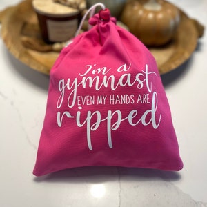 Personalized Grip Bag, Design Your Own Gymnastics Grip Bag, Gymnast ...