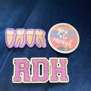 Registered Dental Hygienist Sticker RDH Sticker Dental | Etsy