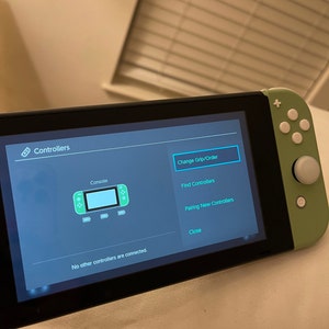 New Nintendo Switch Custom Caution Yellow Joycons and - Etsy