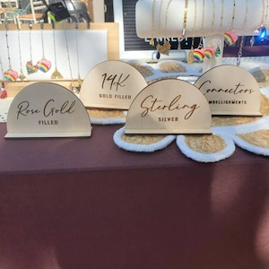 Wooden Buffet Food Name Sign, Food Table Tent Card, Food Tag, Cute ...