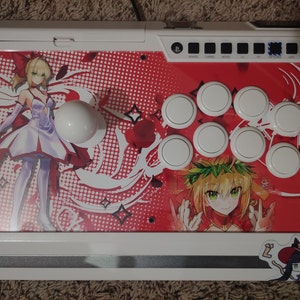 Custom Fight Stick Art Add On - Etsy