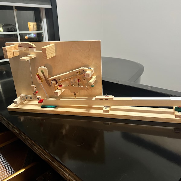 Upright PIANO ACTION MODEL Full Kit Learn to Regulate & Repair Piano ...
