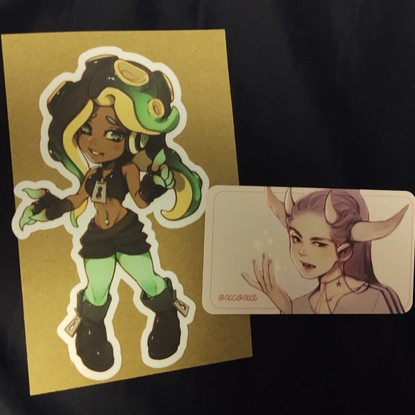 Marina Stickers (splatoon 2) - Etsy