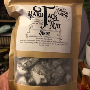 Sassafras Hard Tack Candy, Rock Candy, Old-fashioned, Homemade, Glass ...