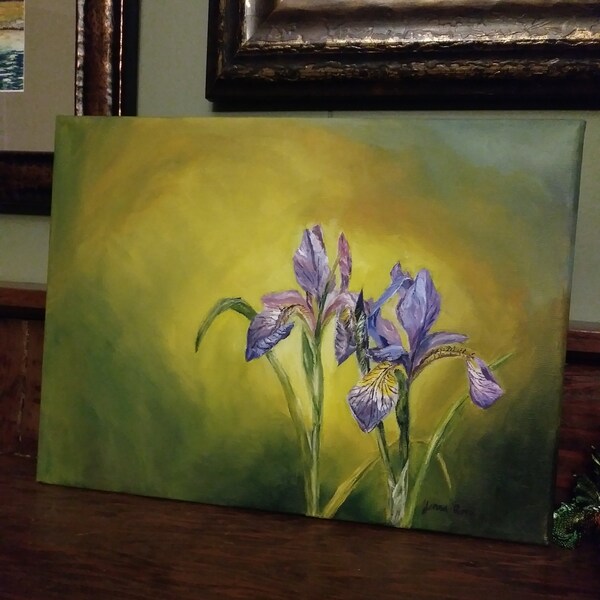 Original 9x12 Inch Landscape Painting, Acrylic Utah Landscape Painting ...