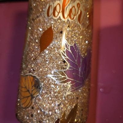 Fall Leaf Textile Design With Decal and Outlines SVG DXF PNG youtube ...