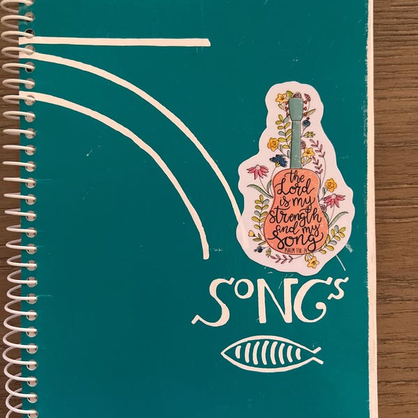 Be Still and Know Sticker, Bible Sticker Pack, Faith Stickers ...