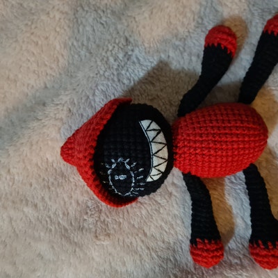 FNF True Expunged Plush, Custom FNF Crochet Doll - Etsy