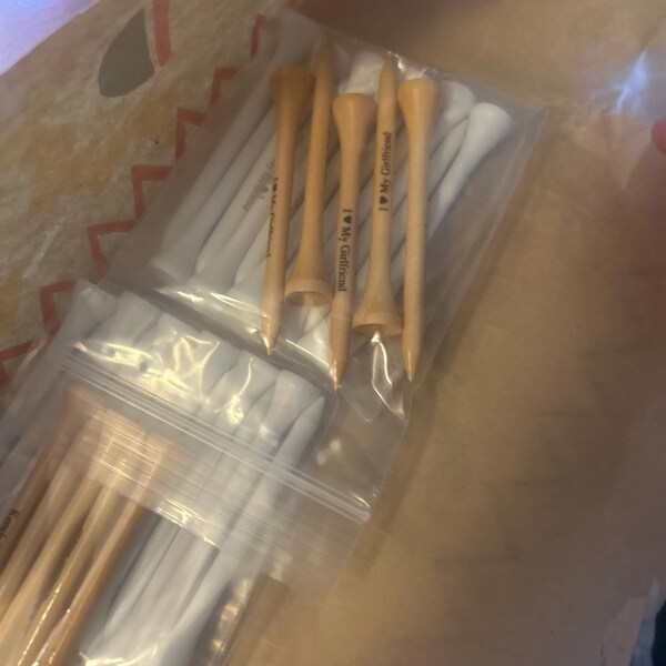 Personalized Golf Tees Laser Engraved Golf Tee Custom Golf Tees 3 Golf ...