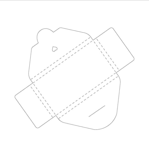 Letter Box Template, Envelope Box, Cardboard Letter Box, Letter ...