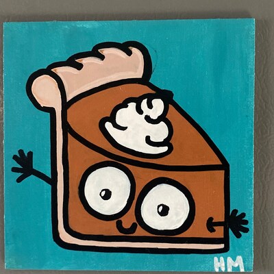 Split Wood Canvas, Half Stained Wood and Half an Acrylic Pour Painting ...