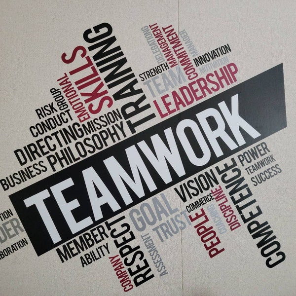 Teamwork Typography SVG, Inspirational Quotes (digital File) - Etsy