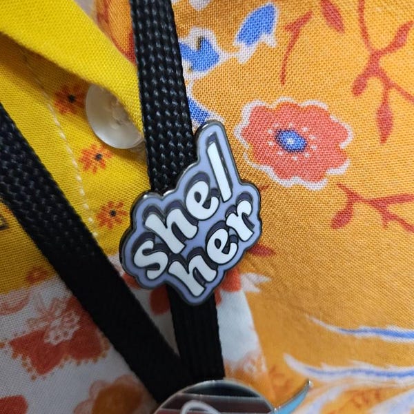 Mini Pronouns Sticker Sheet Bulk Small Pronoun Stickers for Name Tags ...