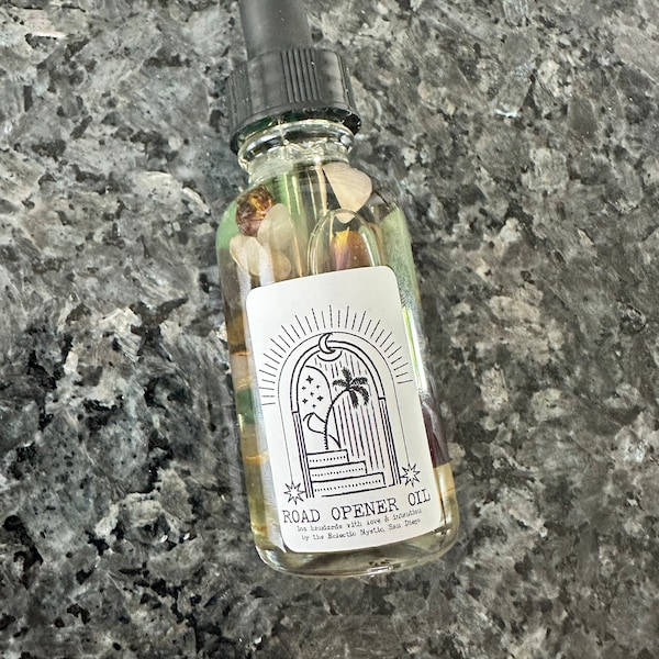 Road Opening Ritual Oil, New Beginnings Transformation, Unblocking ...