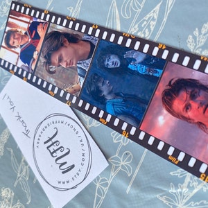 Photobooth, Film Strips, Stranger Things, Eddie, Steve, Max, Dustin ...