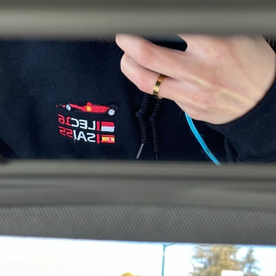 F1 Red Bull Car max Verstappen and Sergio Perez Embroidered Unisex Crew ...