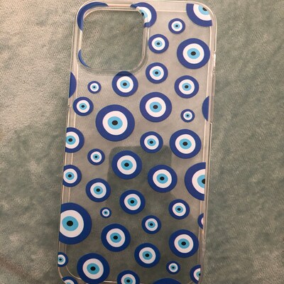 Evil Eye Amulet Talisman Transparent Clear Soft Rubber Phone - Etsy
