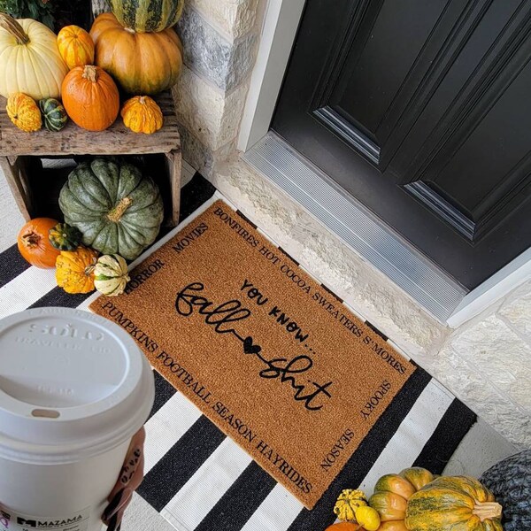 It’s Football Season | Game Day| College Football | NFL | Door Mat ...