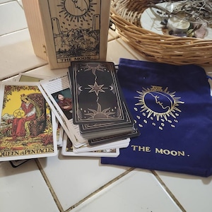 Tarot Cards Deck. the Tarot Cards Gift Set , 78 Cards Bag Tarot Cards ...