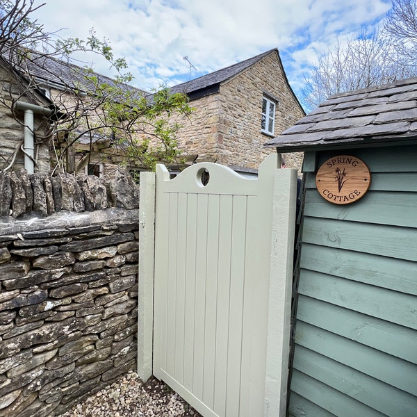 1920’s Art Deco Sunrise Gate Heavy Duty 70mm Sapele Hardwood Custom ...