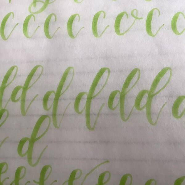 Set of 20 Calligraphy Name Tags - Simple Black and White Personalised ...