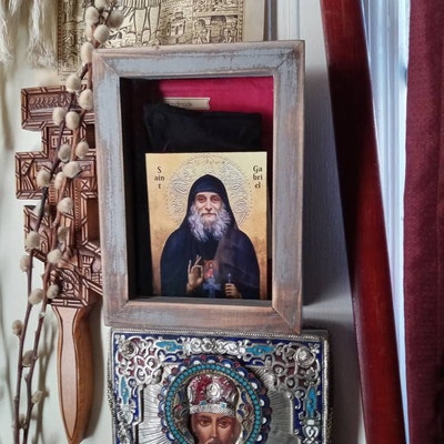 Saint Nikodimos Orthodox Icon Saint Nicodemus the Hagiorite - Etsy