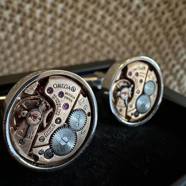 Watch Movement Ring, Vintage Steampunk Hand Made Retro Antique Watch ...