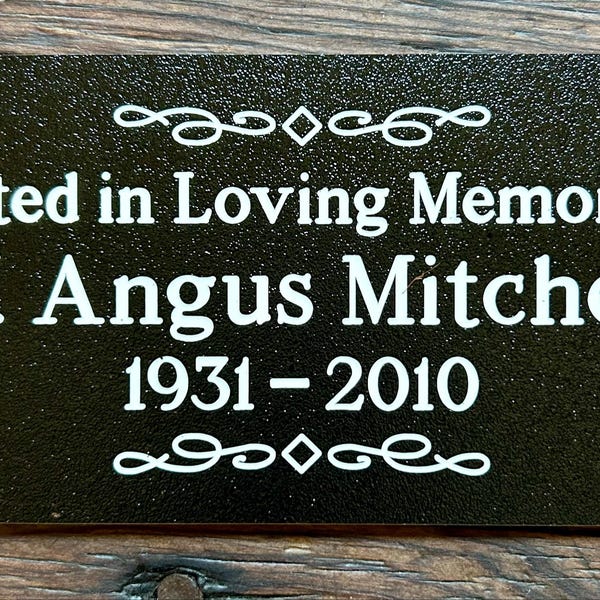 Custom Engraved Garden Sign With Stake, Outdoor Garden Signs, Engraved ...