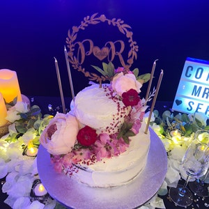 Movie Clapper Board Wooden Cake Topper Movie Theme Wedding - Etsy