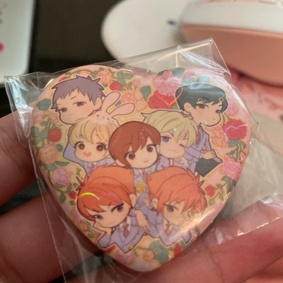 OHSHC Ouran High School Host Club Chibi Heart Holographic Sparkle Heart ...