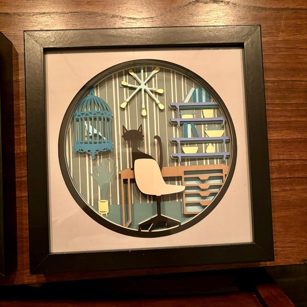 3d Spring Tree Shadow Box Svg, 3d Spring Tree Svg, 3d Shadow Box Svg ...