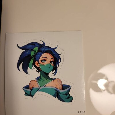 Lulu League of Legends Sticker for Lol Fan Support Main Lulu Vinyl ...