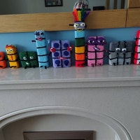 NUMBERBLOCKS Knitting Pattern. 16 Characters on Wood. PDF Download ...