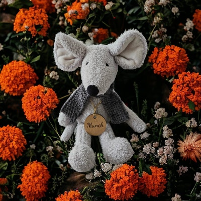 Aaron the Bear Upcycled Soft Toy by Second Hugs/cuddly Toy/ Teddy Bear ...