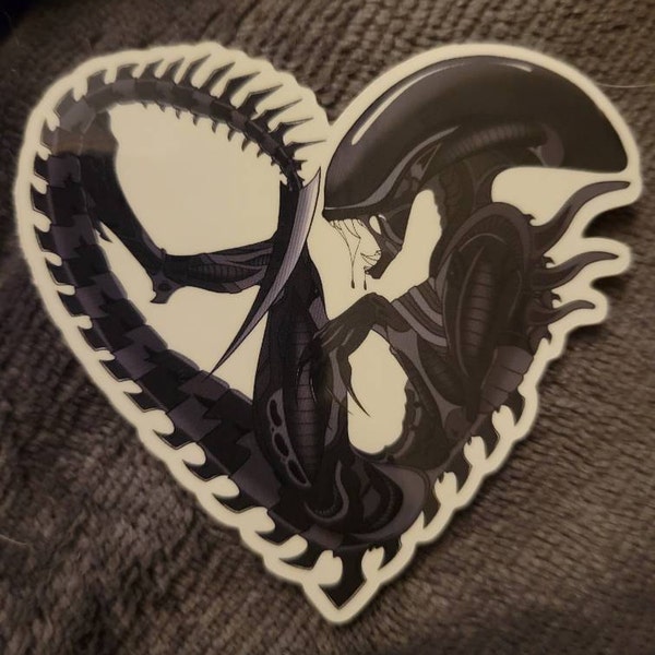 Xenomorph Sticker | Alien Sticker - Etsy