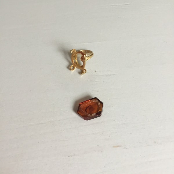 Vintage Sterling Silver and Baltic Amber Necklace, Colored Natural ...