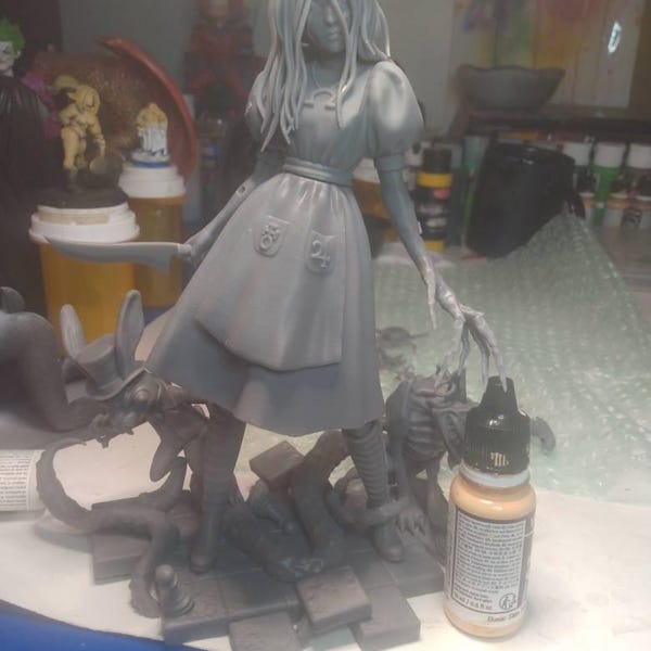 Slime Girl Short and Stacked Statue | Officer Rhu - Etsy