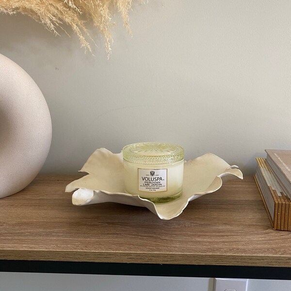 Big Marbled Bowl From Recycled Clay in a Clear Glaze - Etsy