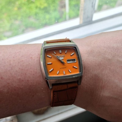 Vintage SEIKO 5 Automatic Day Date Japanese Wrist Gent's Vintage Watch ...