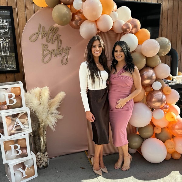 Hello Baby Sign, Oh Baby Shower, Gender Reveal, Cute Baby Shower Back ...