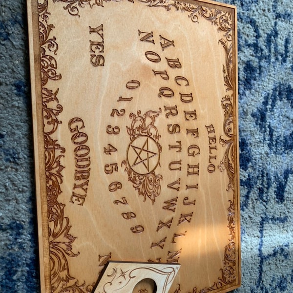 Modern Witch, Wooden Ouija Board - Etsy