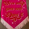 Wedding Satin Flag Banner Alternative Wedding Sign Wedding Fabric Sign ...