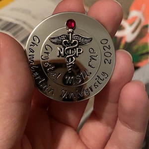Personalized Nursing Pin / LPN BSN RN / Nurse Pin / Nursing Student ...