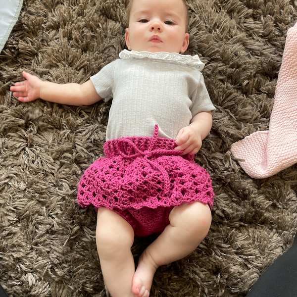 Crochet Pattern Baby Bloomers - Newborn to 24 Months - Etsy